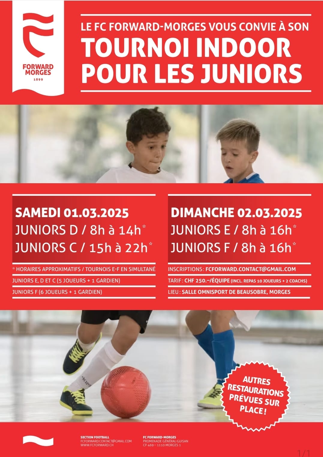 fcforward – site officiel du FC Forward Morges